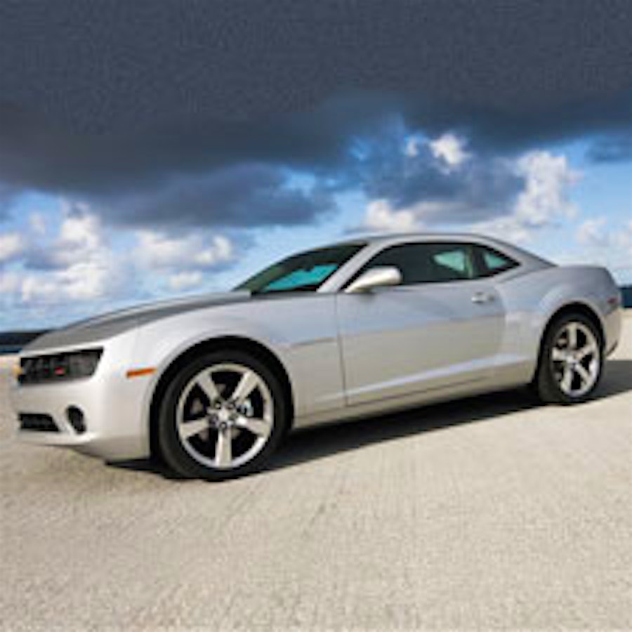 Silver Chevrolet Camaro Car