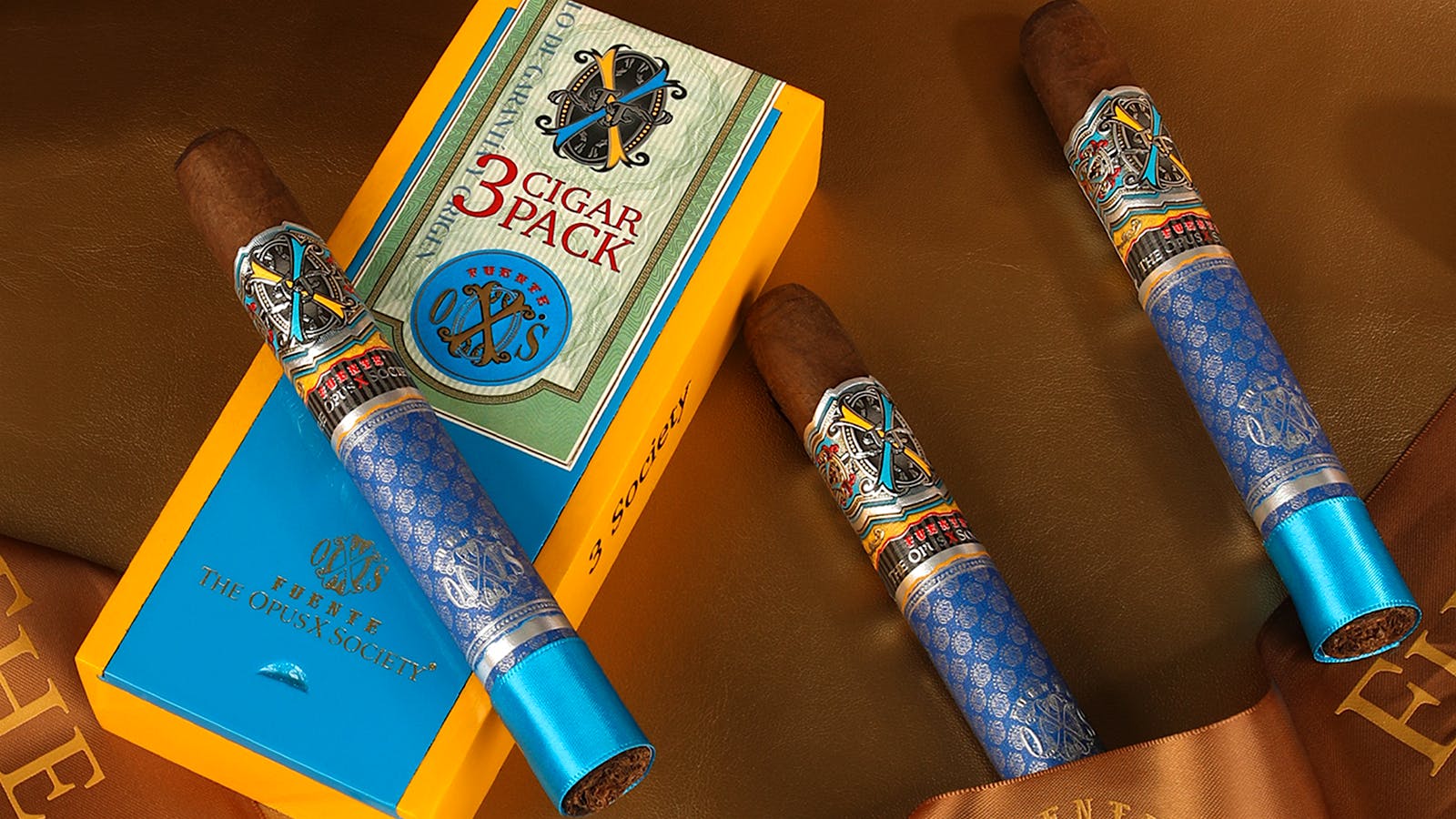 Fuente OpusX Society Cigars Now Come In Packs of Three | Cigar Aficionado