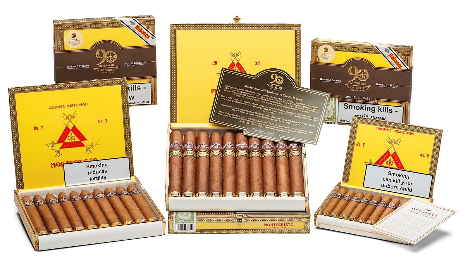 A Coterie of Aged Cuban Cigars From U.K. Distributor Hunters & Frankau ...