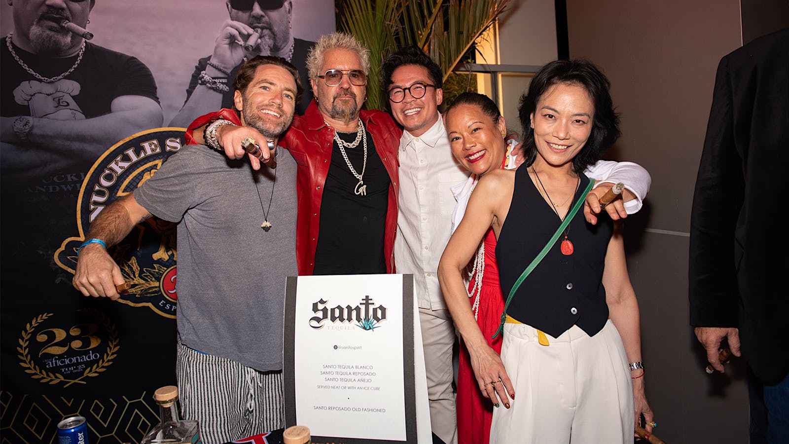 Guy Fieri And Cigar Aficionado Light Up South Beach | Cigar Aficionado