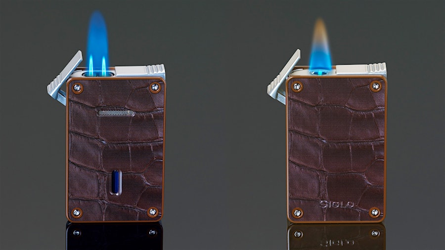 Siglo Accessory’s Mega Twin Flame Lighter | Cigar Aficionado
