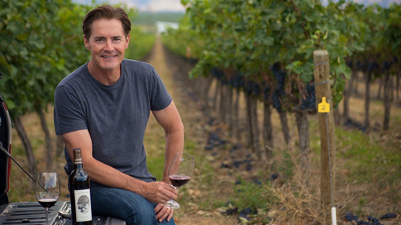 Kyle MacLachlan Chats Live About Making Wine Where He Grew Up