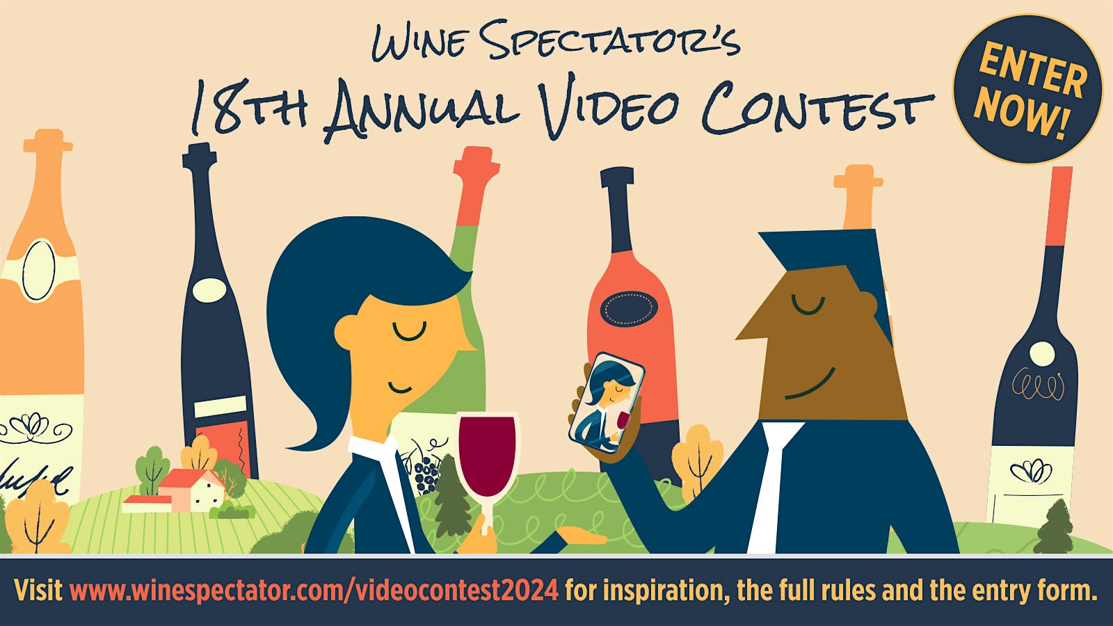 Wine Spectator 2024 Video Contest: Rules, Prizes and Entry Form